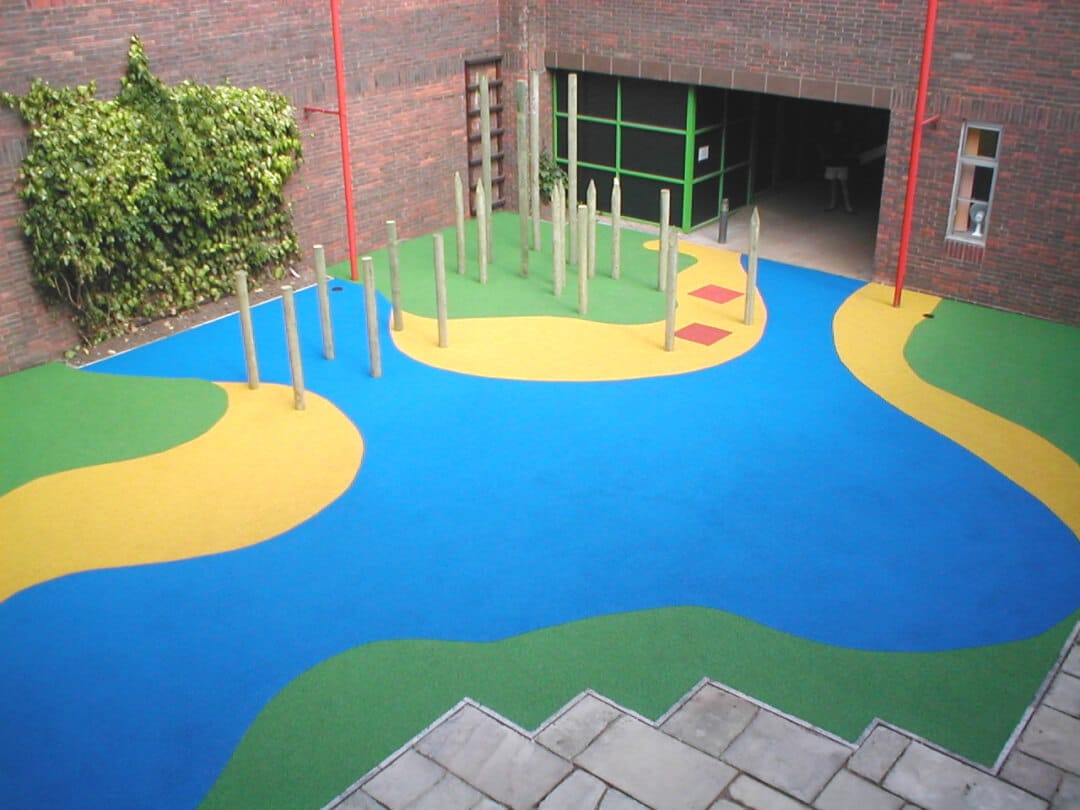 Wet Pour Surfacing - Colourful, Durable, Low Maintenance Surfacing